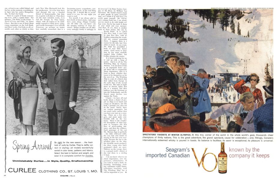 CURLEE CLOTHING CO. | Esquire | MARCH, 1960