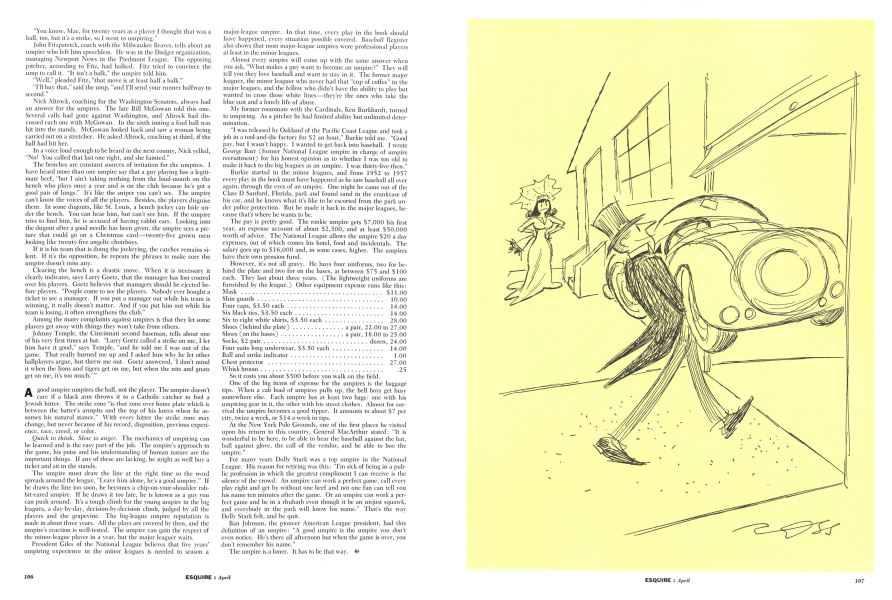 Cartoon | Esquire | APRIL, 1960