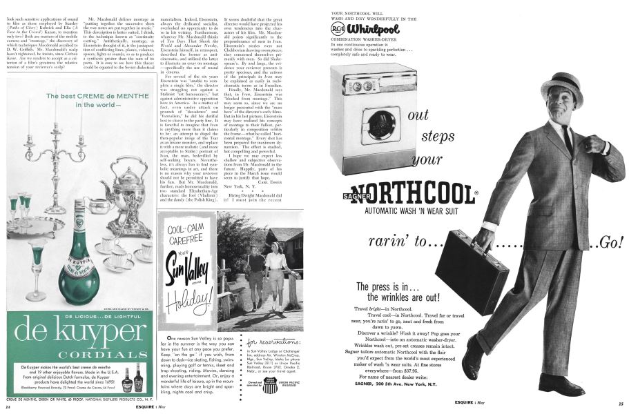 Sun Valley | Esquire | MAY, 1960