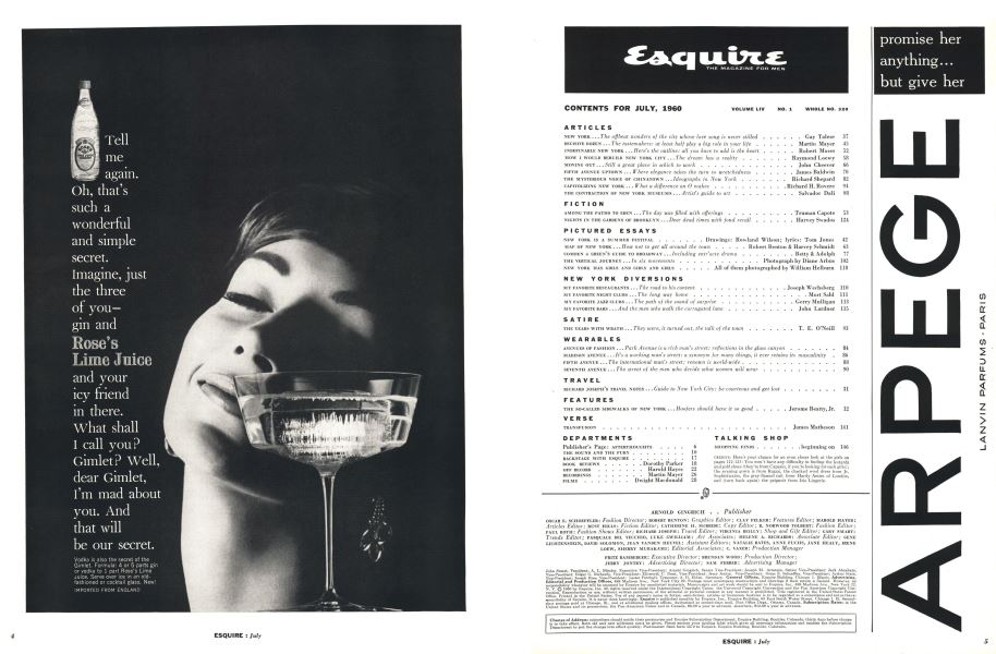 Esquire | Esquire | JULY, 1960