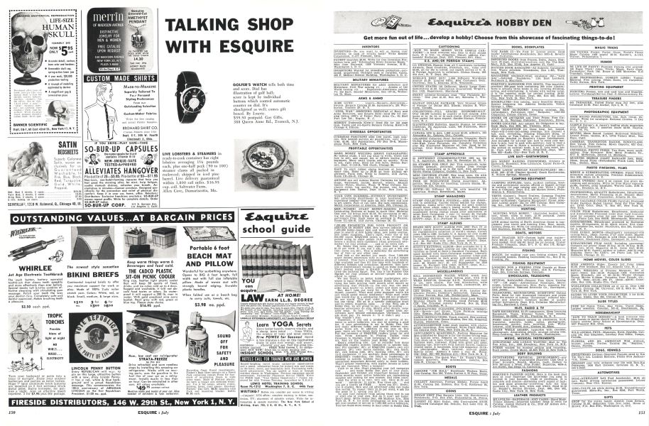 Advertisements | Esquire | JULY, 1960