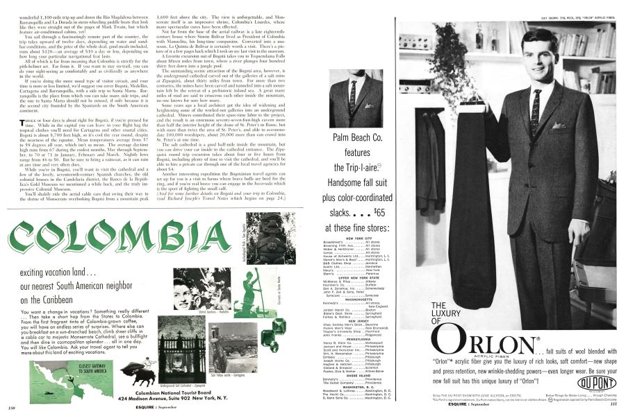 Orlon | Esquire | SEPTEMBER, 1960