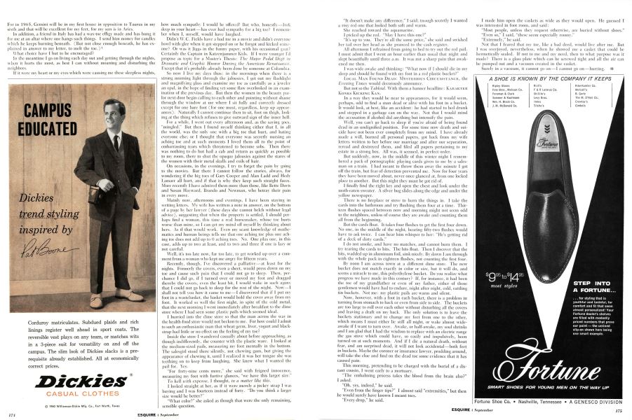 Fortune Shoe Co. | Esquire | SEPTEMBER, 1960