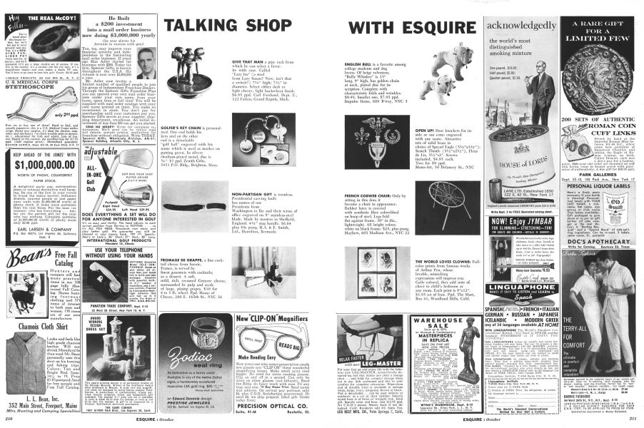 Advertisements | Esquire | OCTOBER, 1960