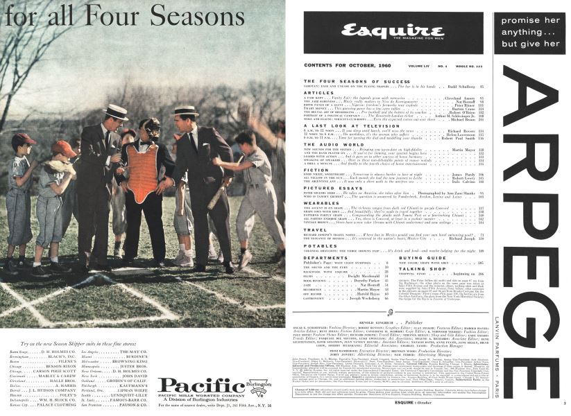 Esquire | Esquire | OCTOBER, 1960