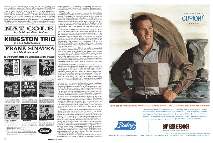 Capitol Records, Inc. | Esquire | NOVEMBER, 1960