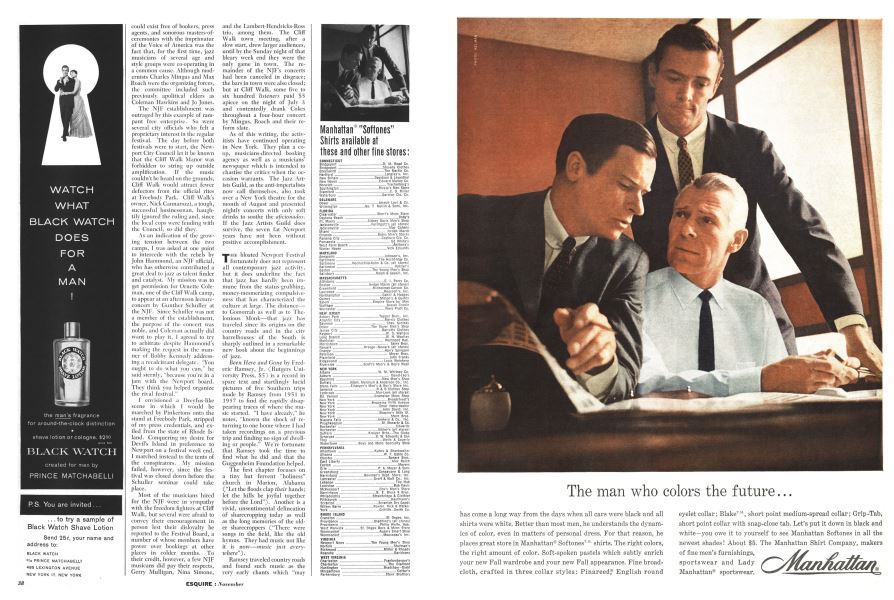 PRINCE MATCHABELLI: BLACK WATCH | Esquire | NOVEMBER, 1960