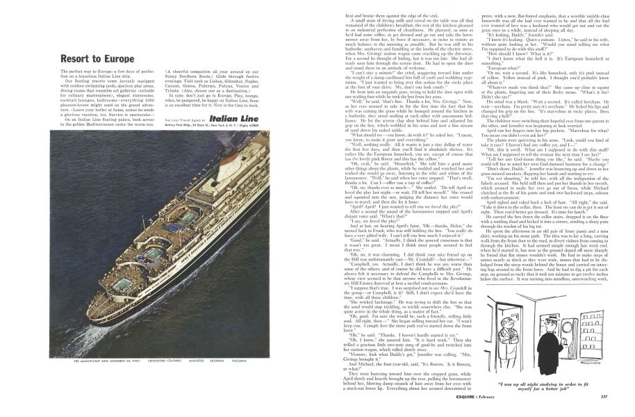 Italian Line | Esquire | FEBRUARY, 1961