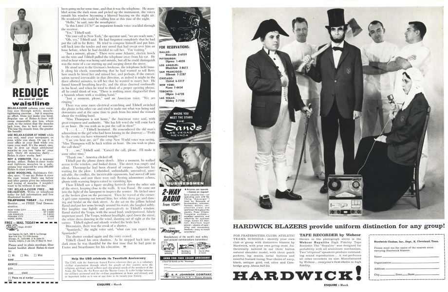Hardwick Clothes, Inc. | Esquire | MARCH, 1961