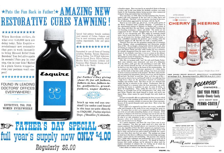 Advertisement: Esquire | Esquire | MAY, 1961