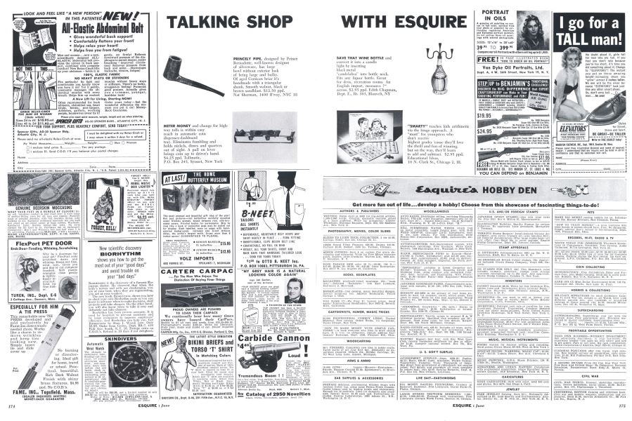 Advertisements | Esquire | JUNE, 1961