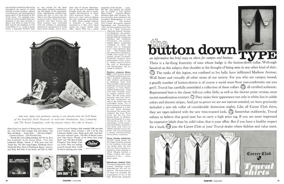 CAPITOL RECORDS. INC. | Esquire | SEPTEMBER, 1961