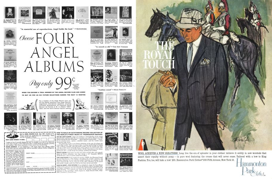 Angel Record Club | Esquire | OCTOBER, 1961
