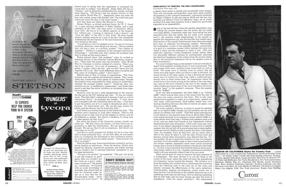 Stetson | Esquire | OCTOBER, 1961