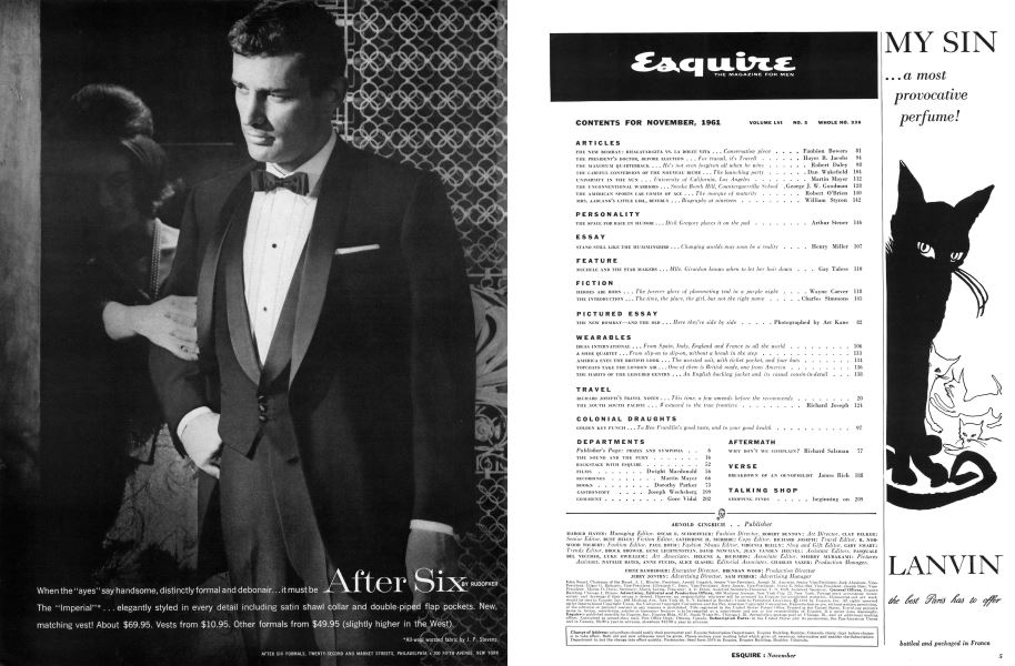 Lanvin | Esquire | NOVEMBER, 1961