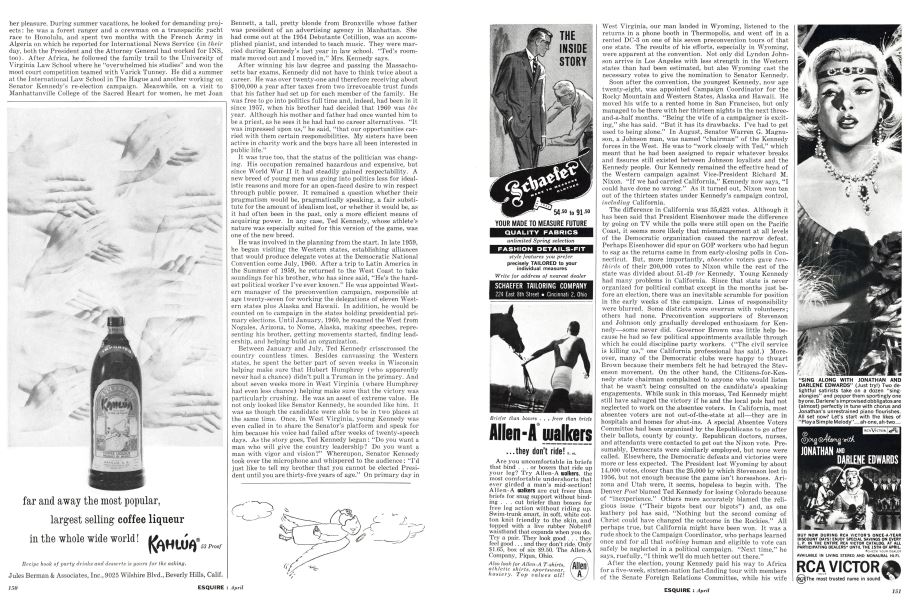 The Allen-a Company | Esquire | APRIL, 1962