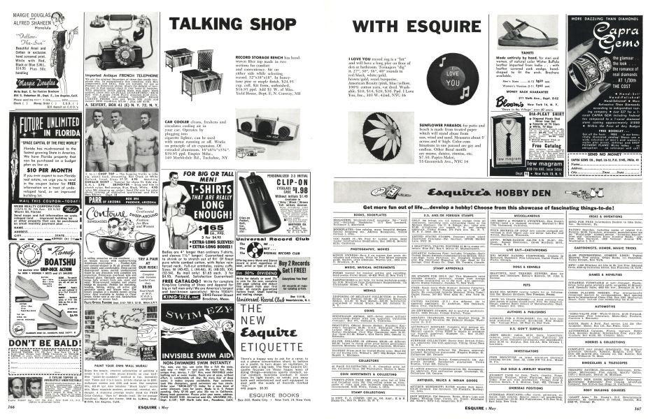 Advertisements | Esquire | MAY, 1962