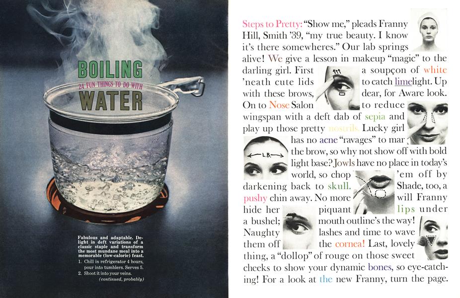24 Fun Things to Do with Boiling Water | Esquire | JULY, 1962