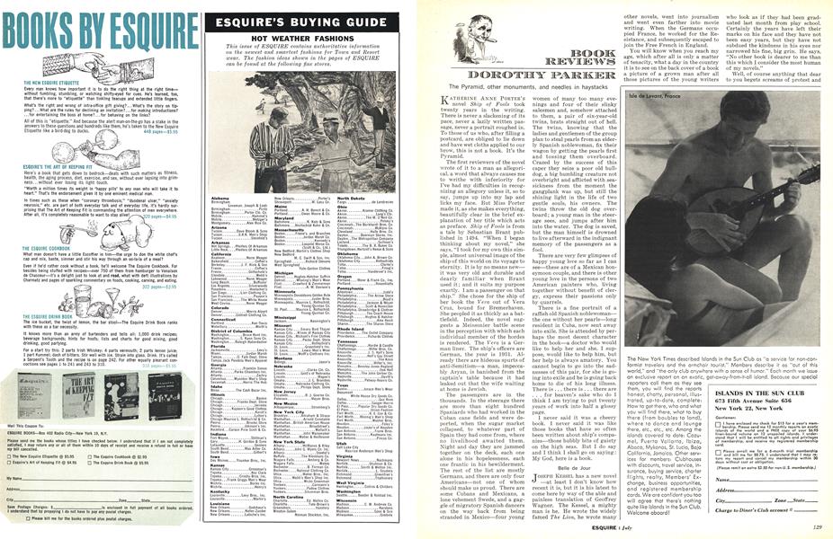 Advertisement: Esquire Books | Esquire | JULY, 1962