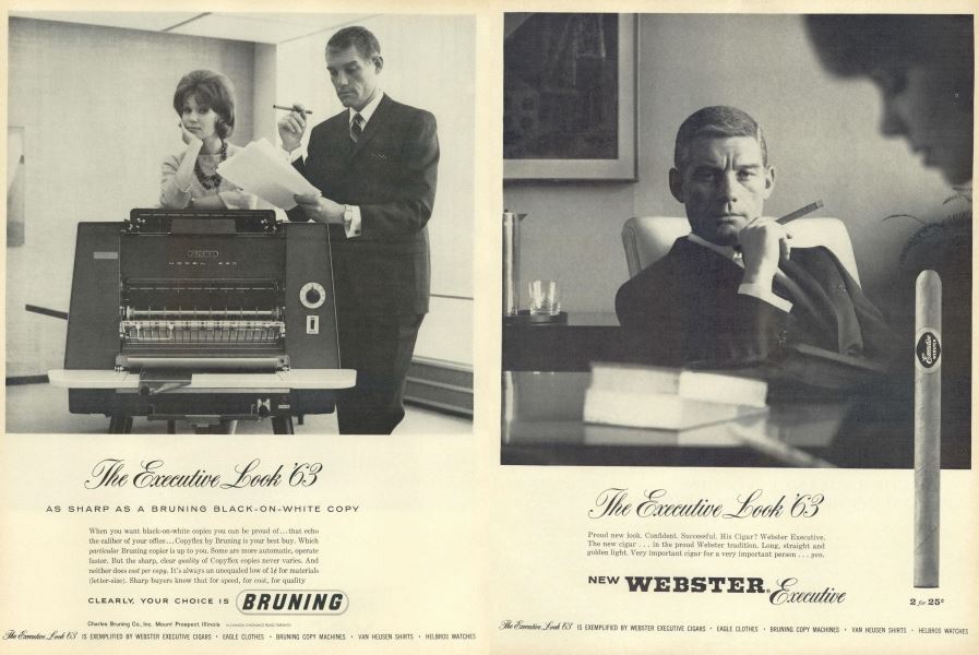 Charles Bruning Co., Inc. | Esquire | NOVEMBER, 1962