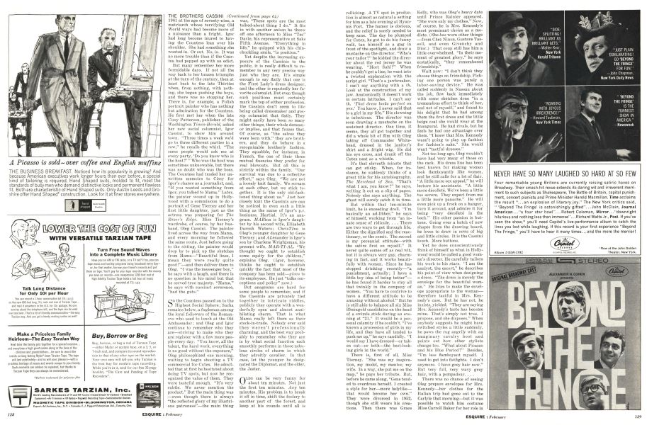 Advertisement | Esquire | FEBRUARY, 1963