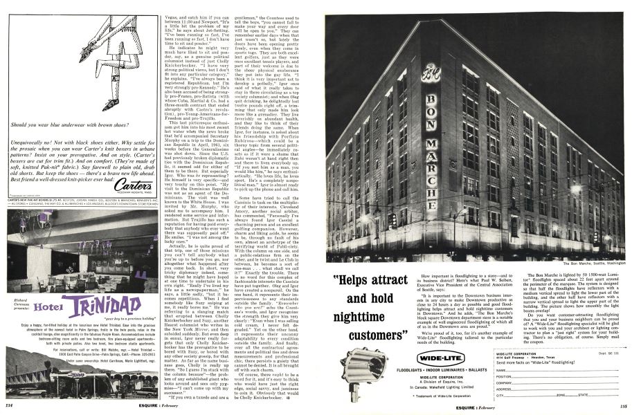 Carter's | Esquire | FEBRUARY, 1963