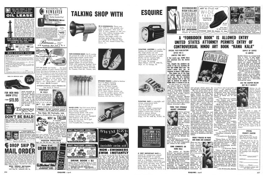 Advertisements | Esquire | APRIL, 1963
