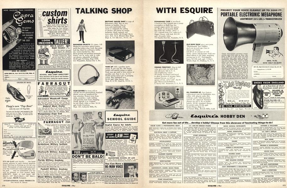 Advertisements | Esquire | MAY, 1963