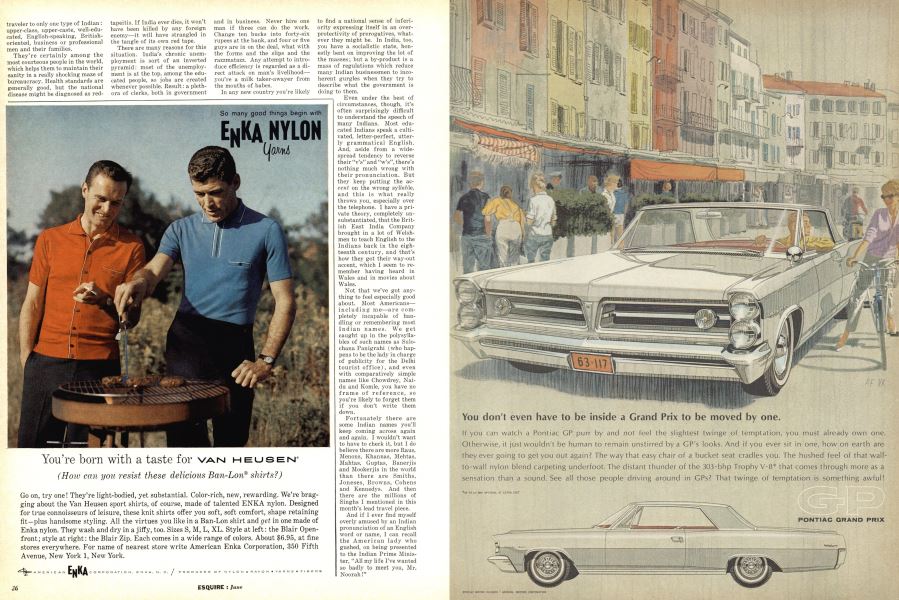 American Enka Corporation: Ban–lon | Esquire | JUNE, 1963