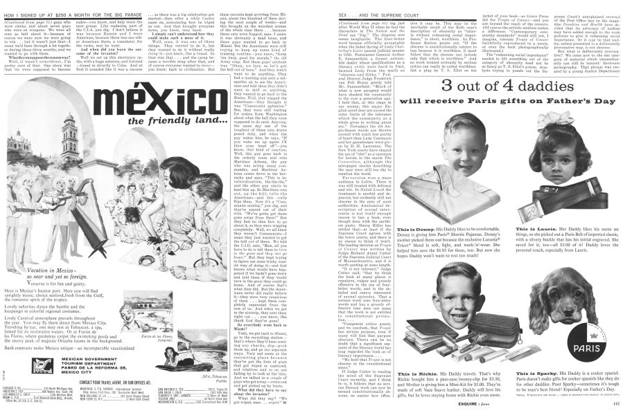 Kayser-roth | Esquire | JUNE, 1963