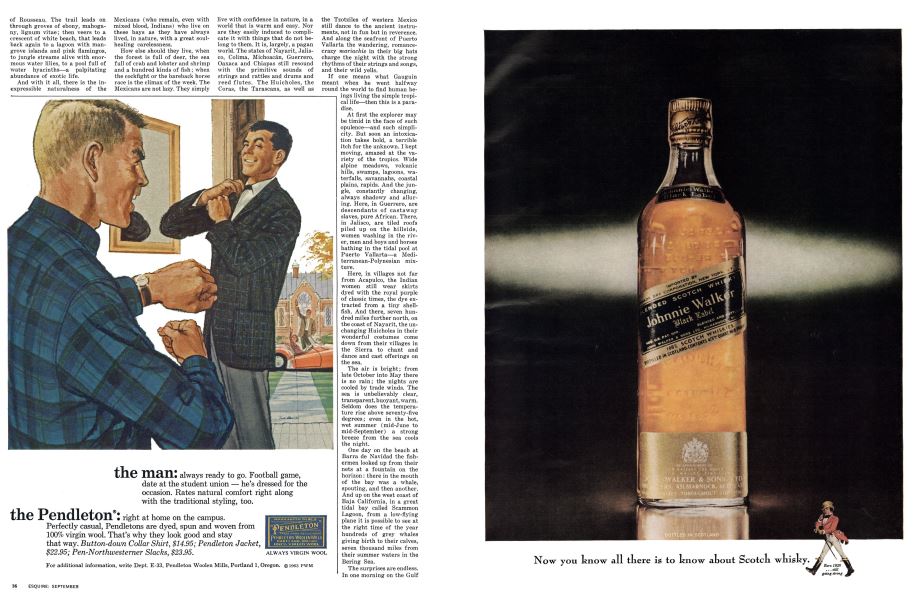 Advertisement | Esquire | SEPTEMBER, 1963