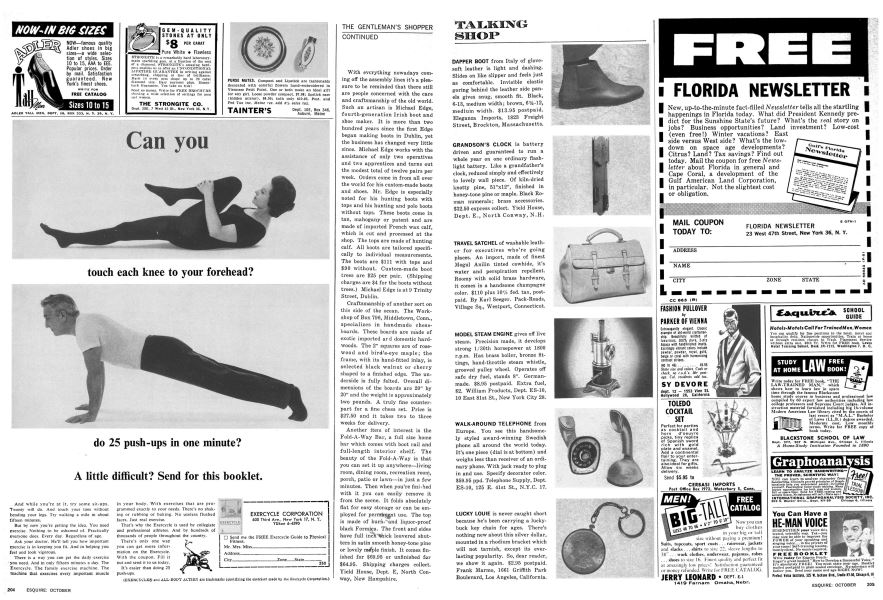 Advertisements | Esquire | OCTOBER, 1963
