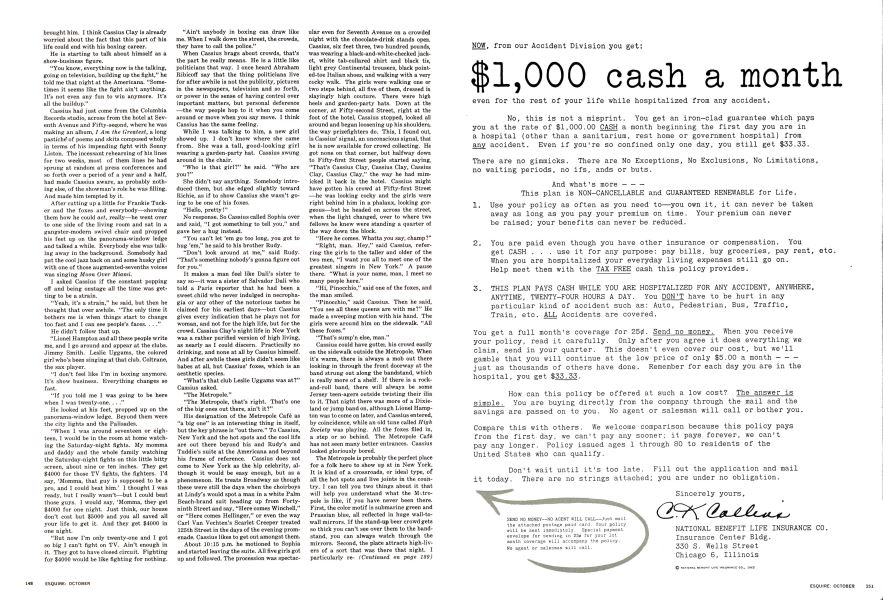 National Benefit Life Insurance Co. | Esquire | OCTOBER, 1963