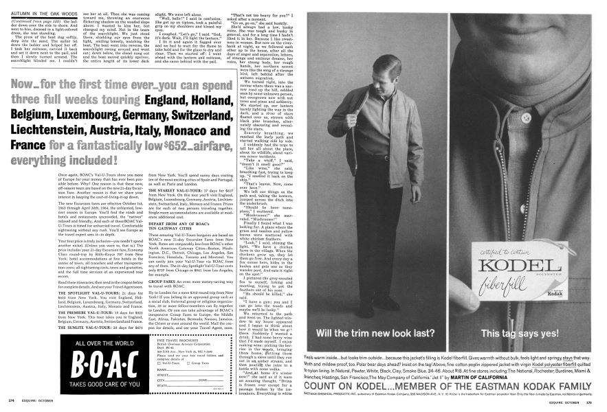 Kodel Kodak Eastman Chemical Products, Inc. | Esquire | OCTOBER, 1963