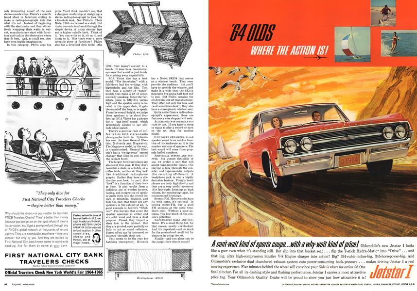 Advertisement | Esquire | NOVEMBER, 1963