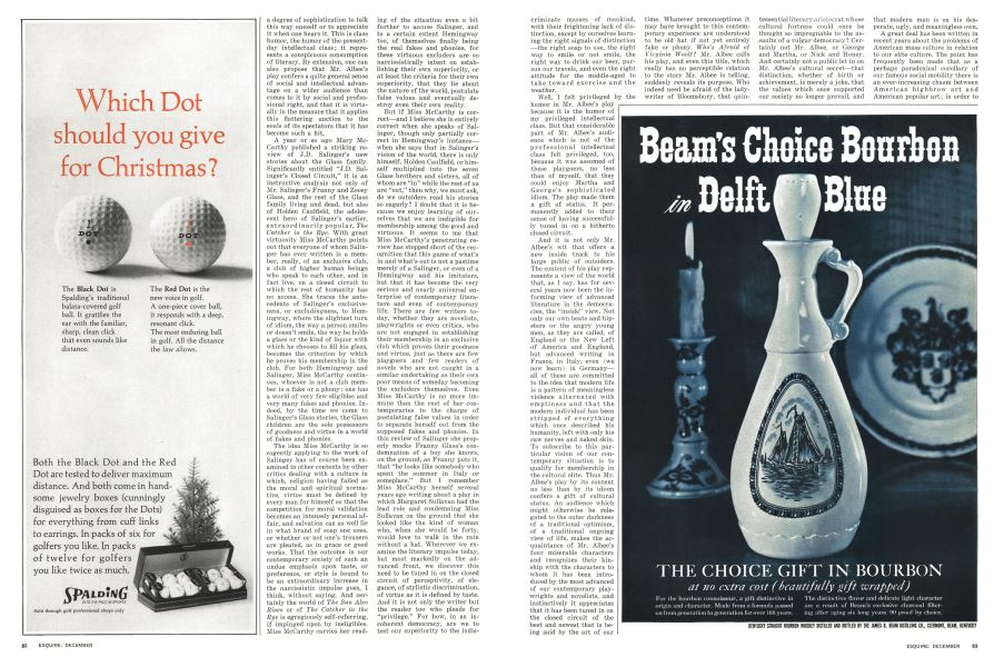 SPALDING | Esquire | December 1963