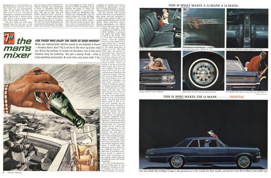 PONTIAC | Esquire | FEBRUARY, 1964
