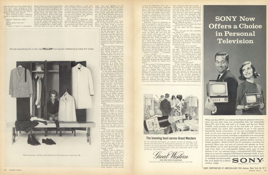 Sony Corporation of America: Micro-tv | Esquire | March, 1964