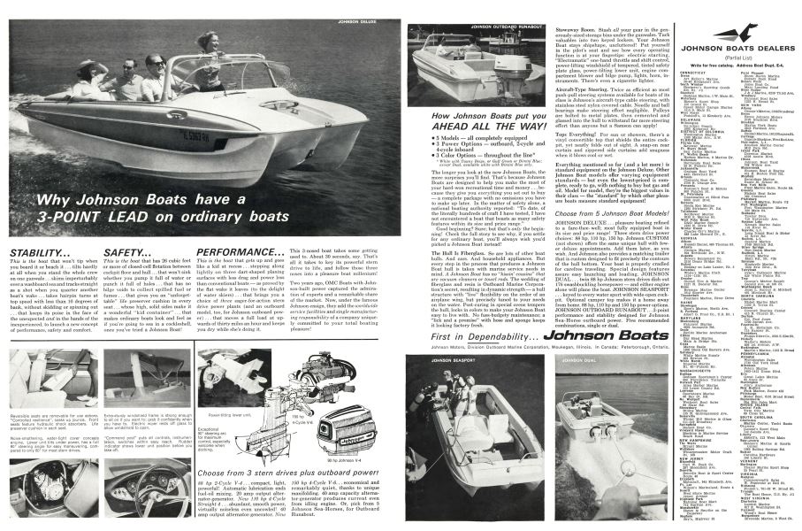 Johnson Boats | Esquire | April 1964