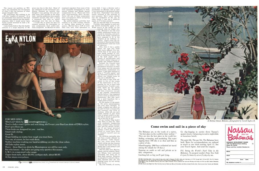 American Enka Corporation: Ban-lon | Esquire | April 1964