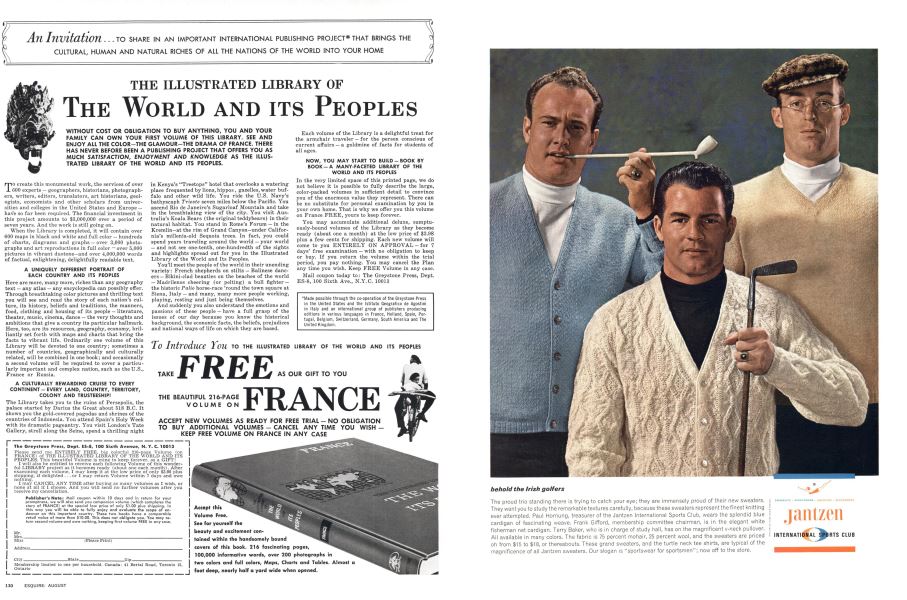 Advertisements | Esquire | AUGUST, 1964