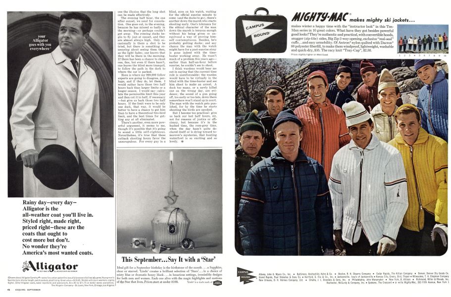 Campus Bound | Esquire | SEPTEMBER 1964