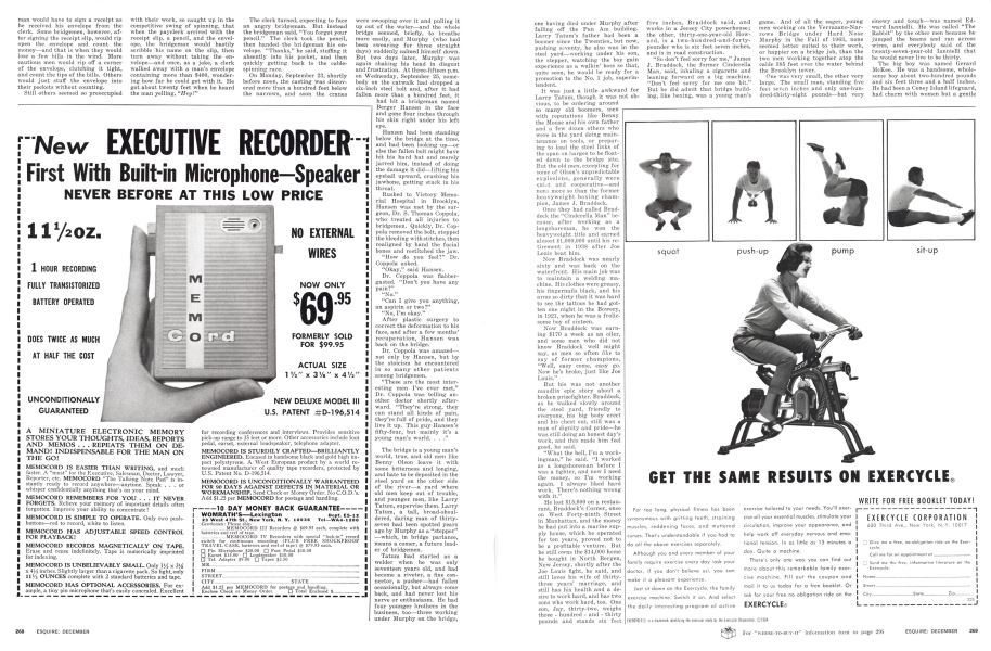 WOMRATH’S: MEMOCORD | Esquire | DECEMBER, 1964