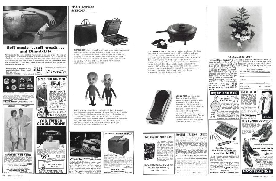 Advertisements | Esquire | DECEMBER, 1964