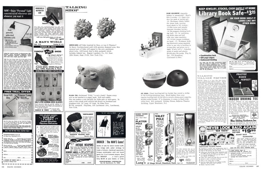 Advertisements | Esquire | DECEMBER, 1964