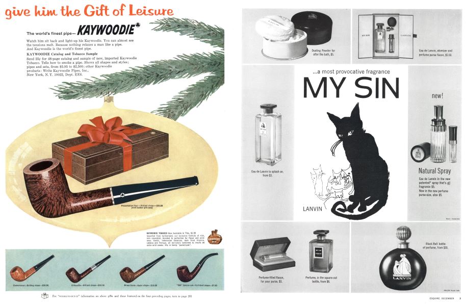 Advertisements | Esquire | DECEMBER, 1964