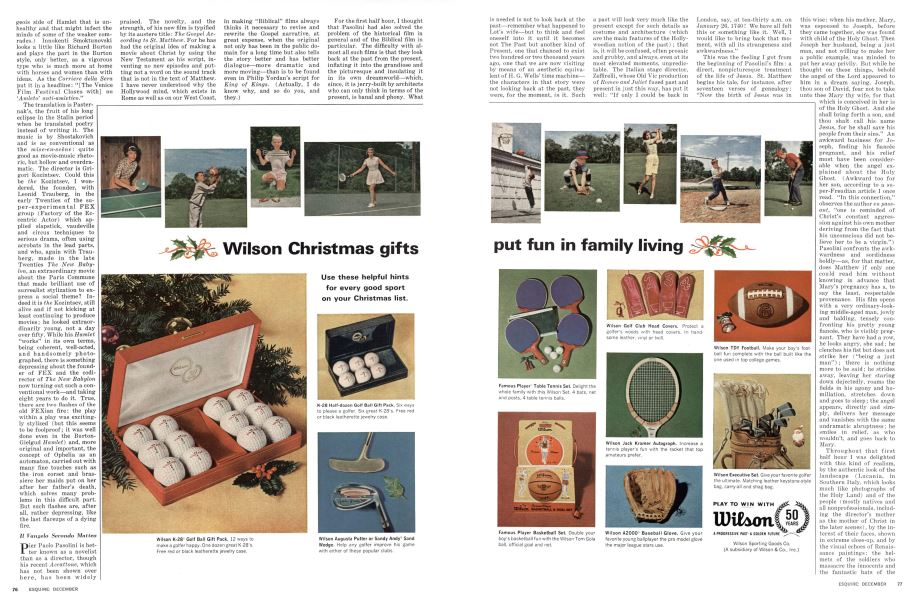 Advertisements | Esquire | DECEMBER, 1964