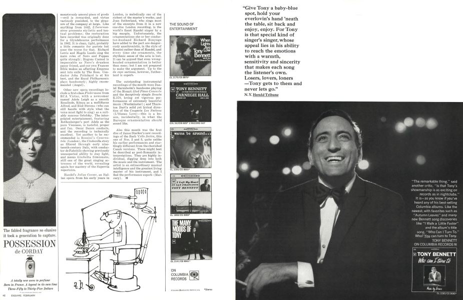 Tony Bennett on Columbia Records | Esquire | February 1965