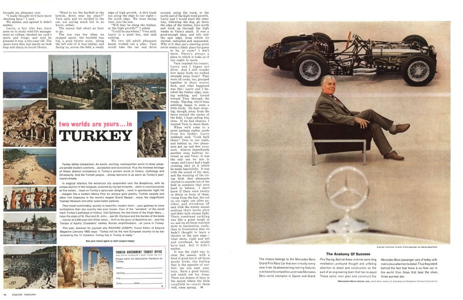 Mercedes-benz Sales, Inc. | Esquire | February 1965