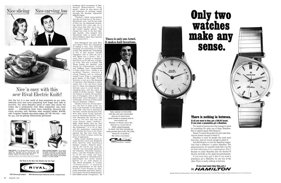 Rival Manufacturing Co. | Esquire | MAY 1965